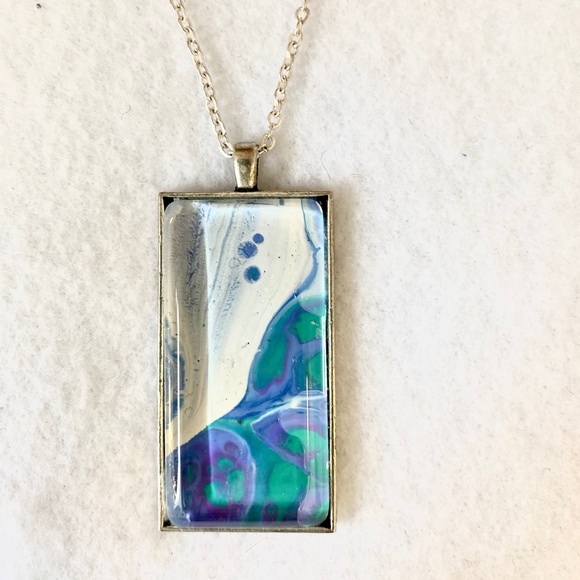 Hand Crafted | Jewelry | Wearable Abstract Art Pendant | Poshmark